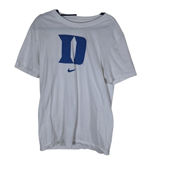 duke university | Shirts | Nike Duke University White Short Sleeve ...